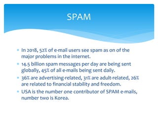 Higher level internet protocols (ppt) | PPTX | Email | Internet