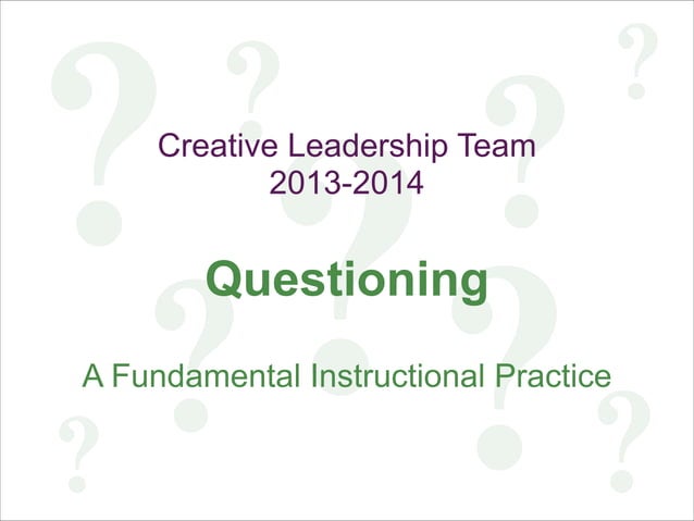 Higher-Order Questioning | PDF