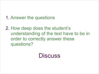 Higher-Order Questioning | PDF
