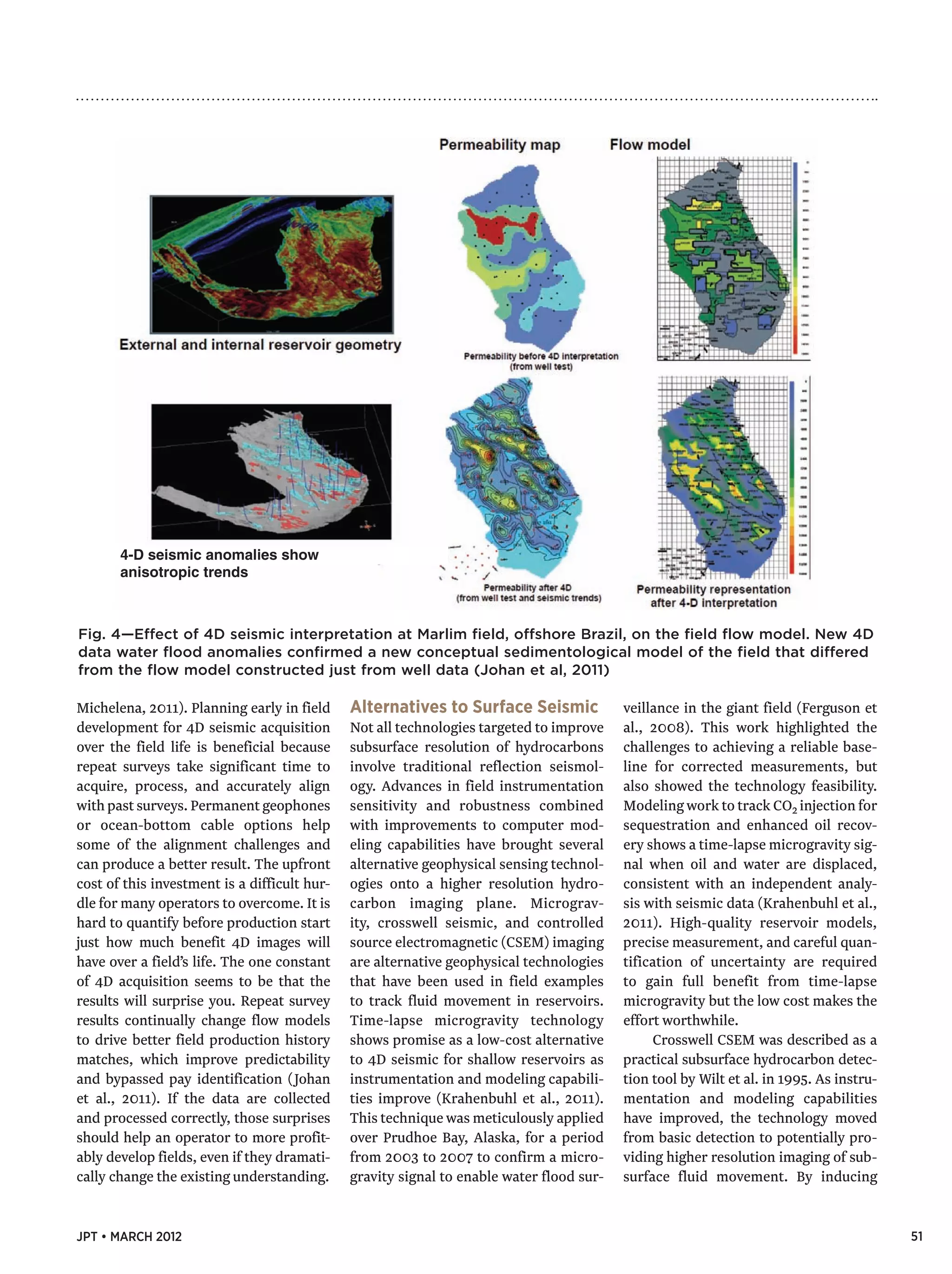 Higher resolution subsurface-imaging - jpt article | PDF | Geology | Science