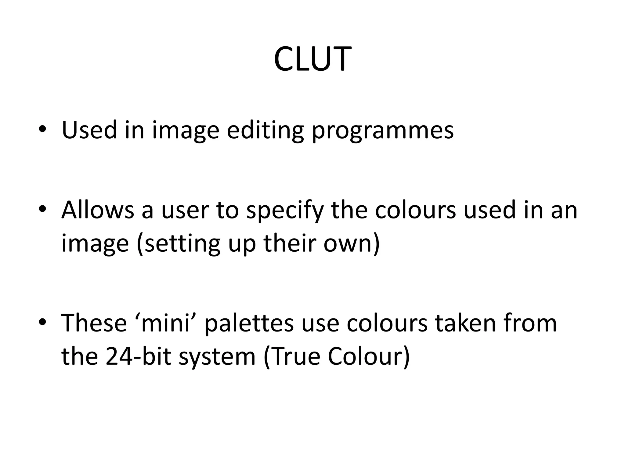 Higher bit mapped compression techniques | PPTX | Photo Editing Software | Computer Software and ...