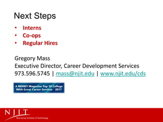 NJIT Talent Acquisition and Professional Development Resources | PPTX