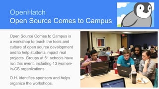 Higher Education in the Open Source Ecosystem | PPT