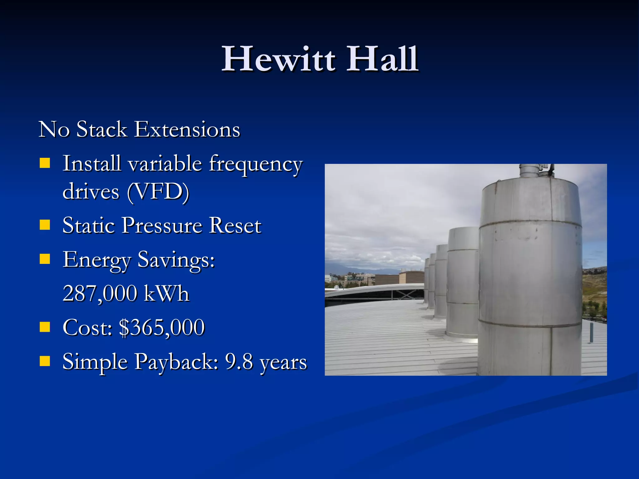 Exhaust Stack Discharge Velocity Reduction | PPT