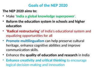 Higher Edu and Society in the context of NEP 2020 - Dr JD Singh.pptx