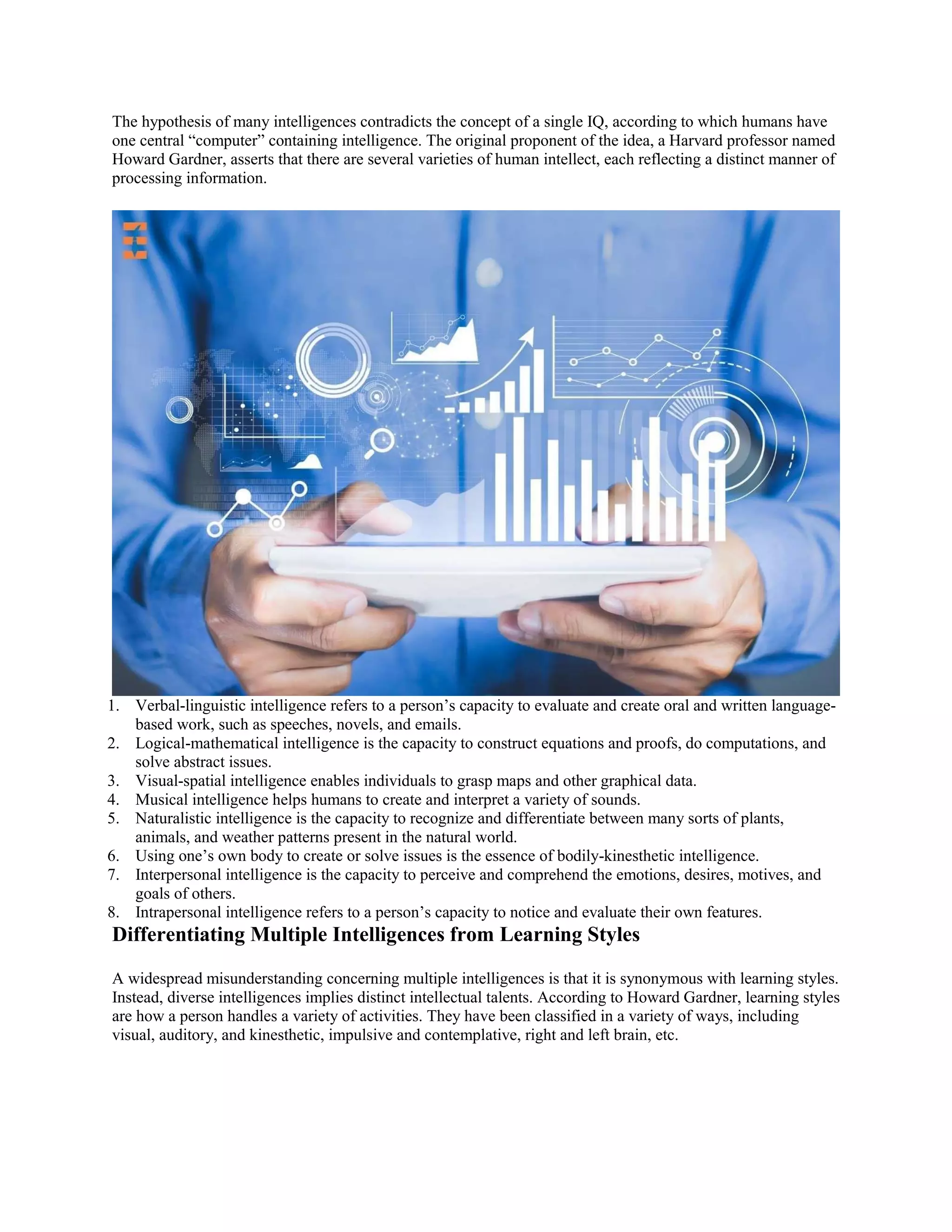 What Does the Research Say about Multiple Intelligences? 2023 | Future ...