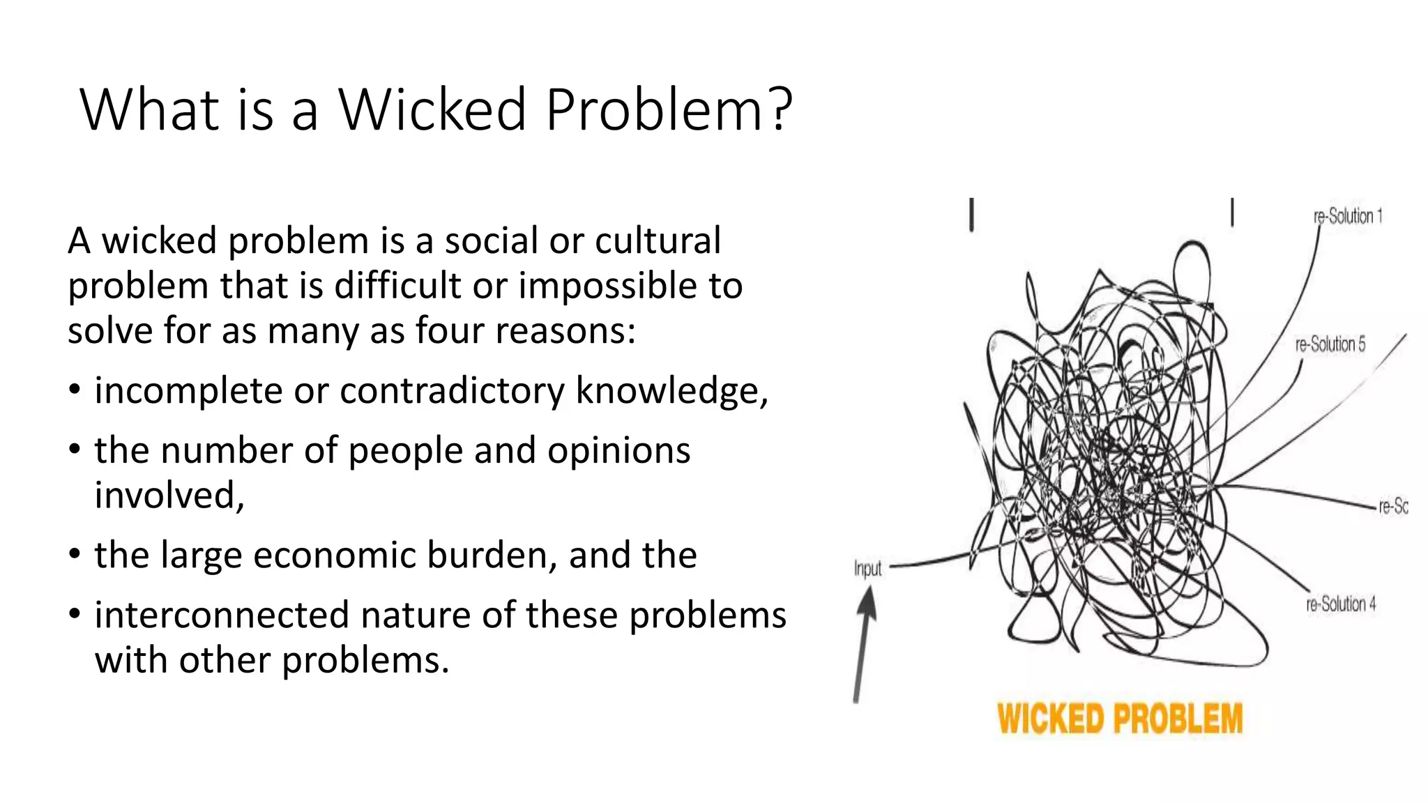 Higher education wicked problem | PPTX