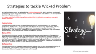 Higher education wicked problem | PPTX
