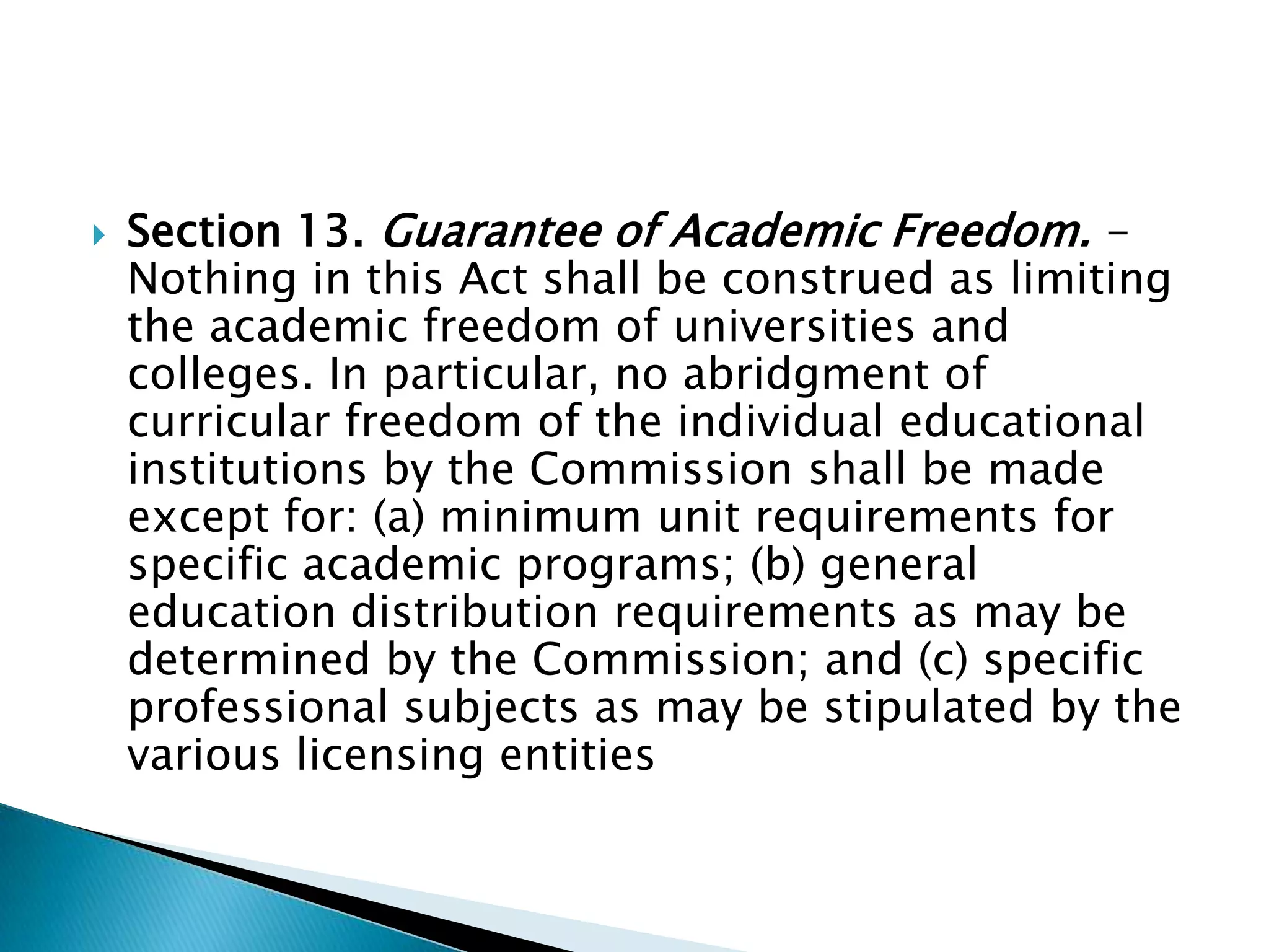 Higher education act of 1994 | PPTX