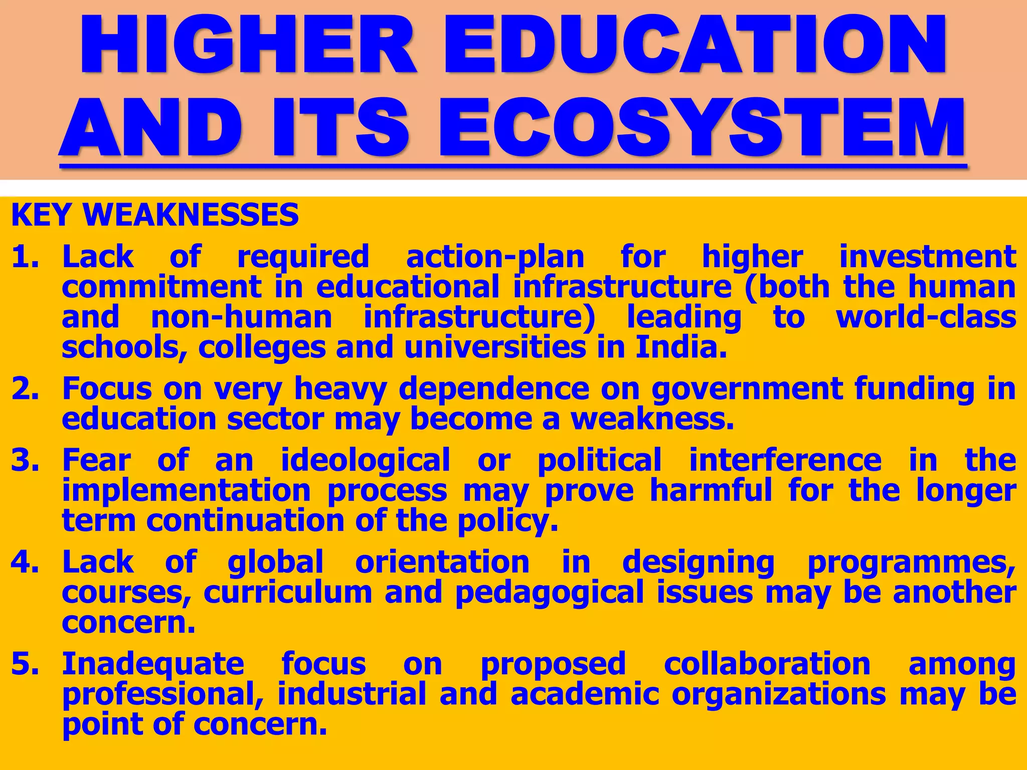 Higher education and its ecosystem 2020 | PDF