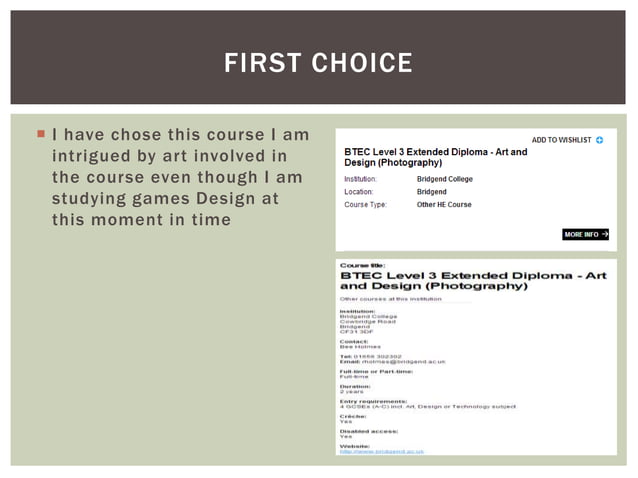 Higher education courses | PPT