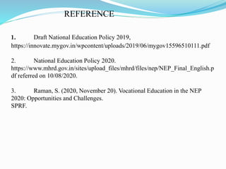 Higher education evaluation system; NEP2020 Perspective and challenges ...