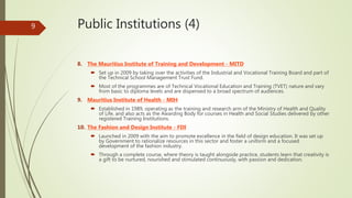 Higher education in mauritius | PPTX