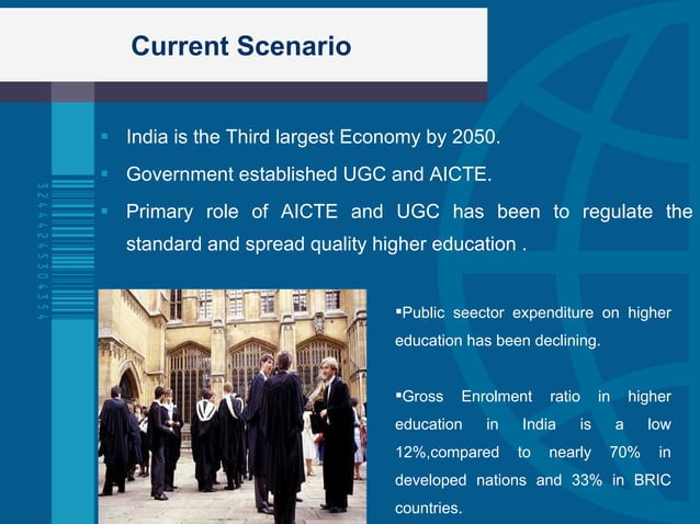 Higher Education System In India | PPT | Education industry | Industries