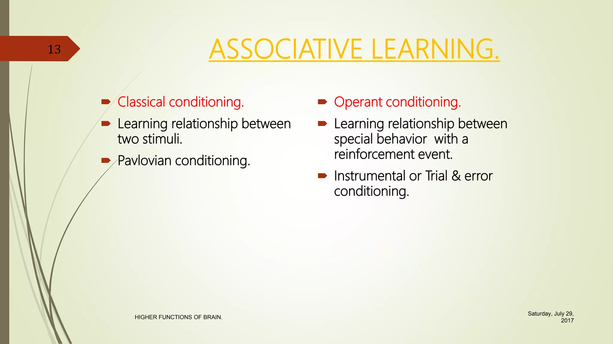 Learning and Memory | PPTX