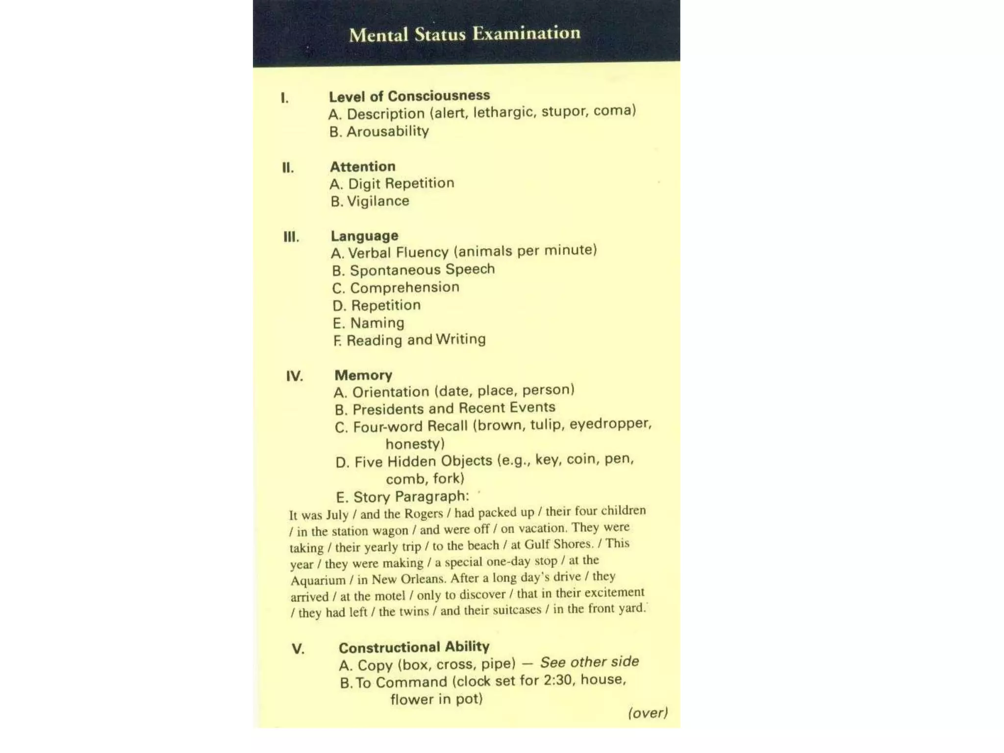 Higher Mental Function | PPTX