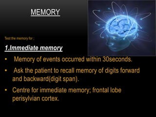 Higher mental functions | PPTX