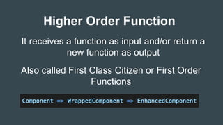 Higher Order Component React | PPT