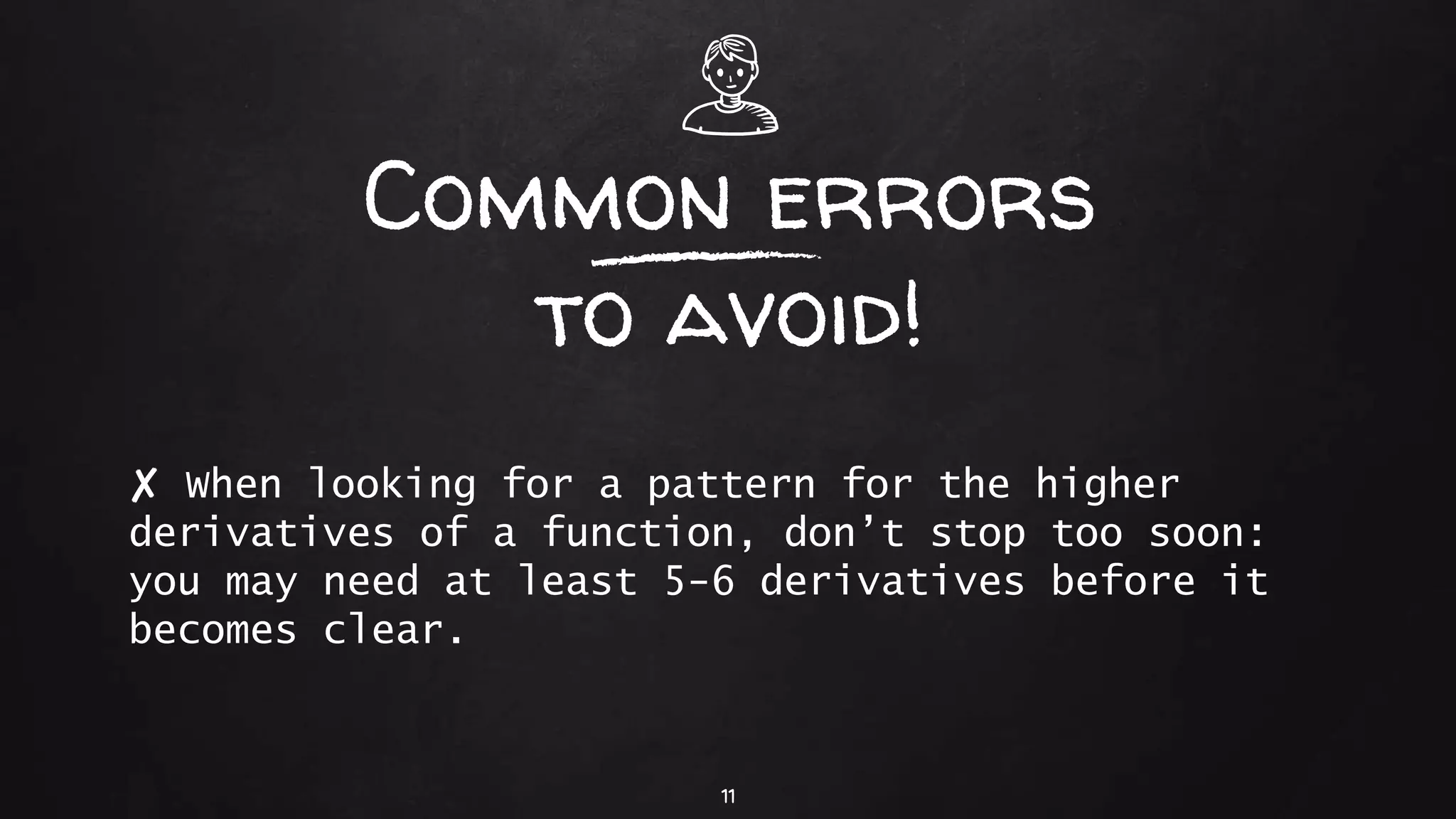 Higher order derivatives | PPTX