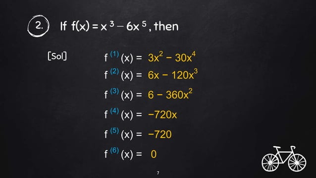 Higher order derivatives | PPTX