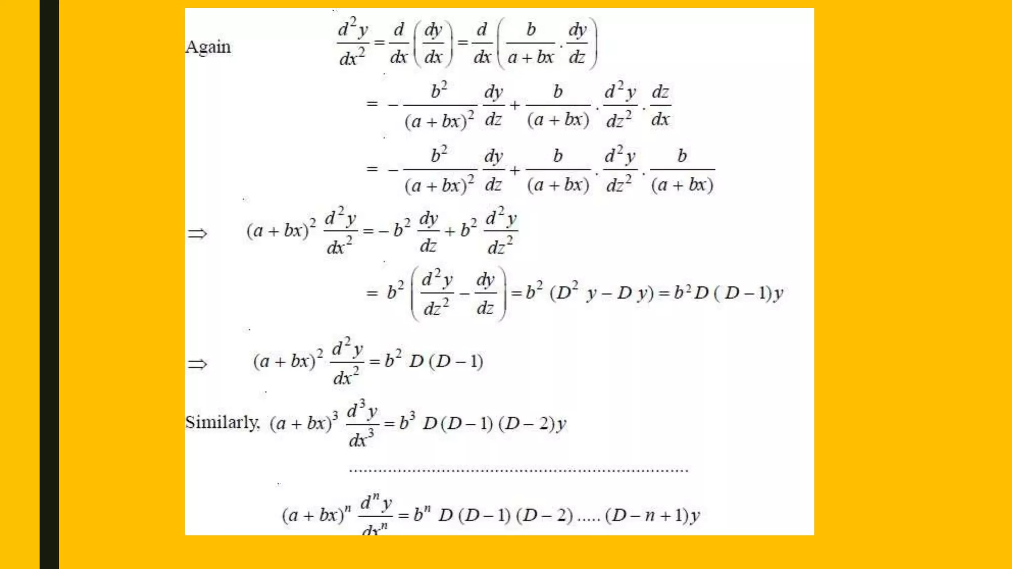 Higher Order Differential Equation Pptx Programming Languages