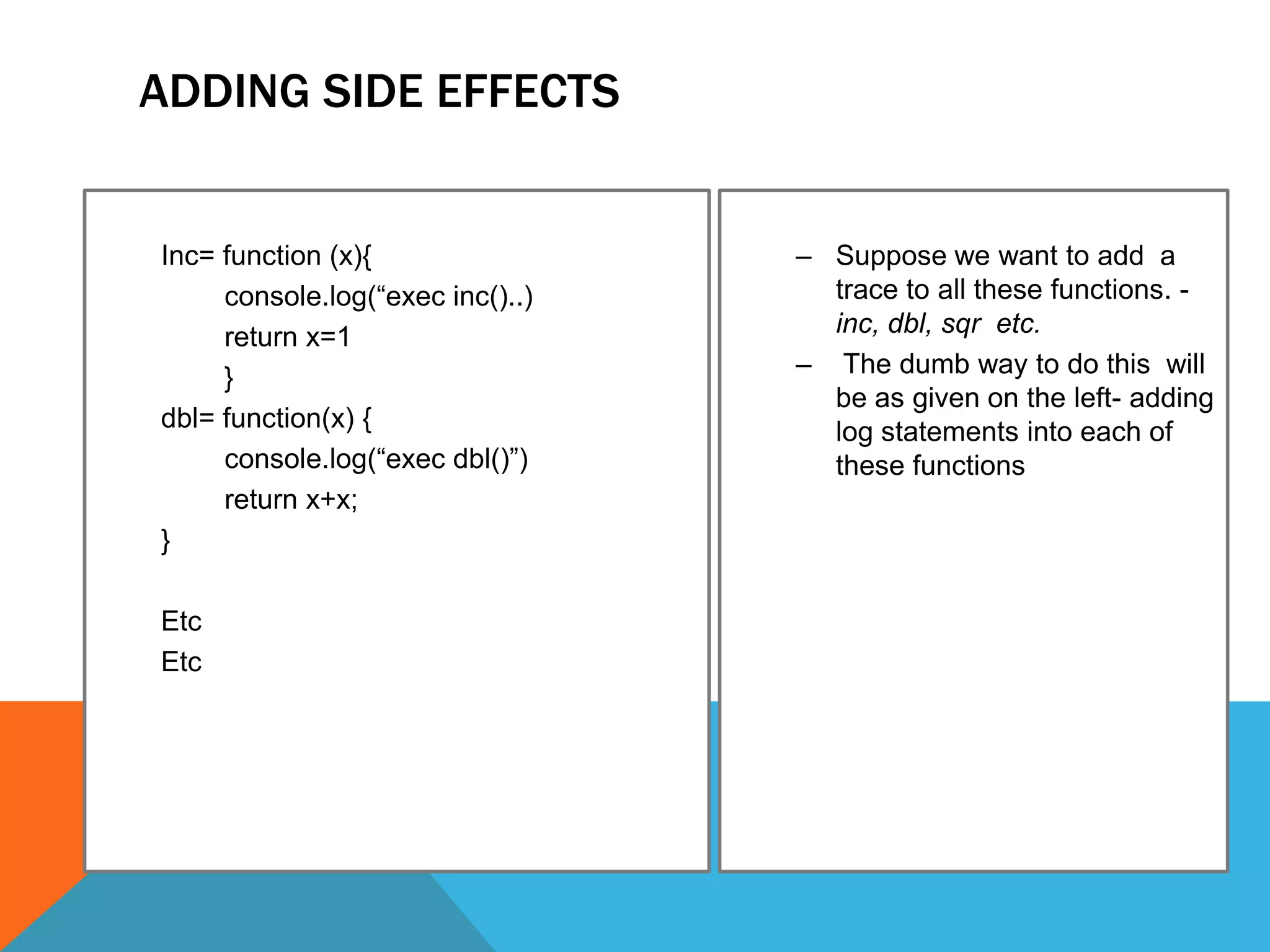 Function composition in Javascript | PPT