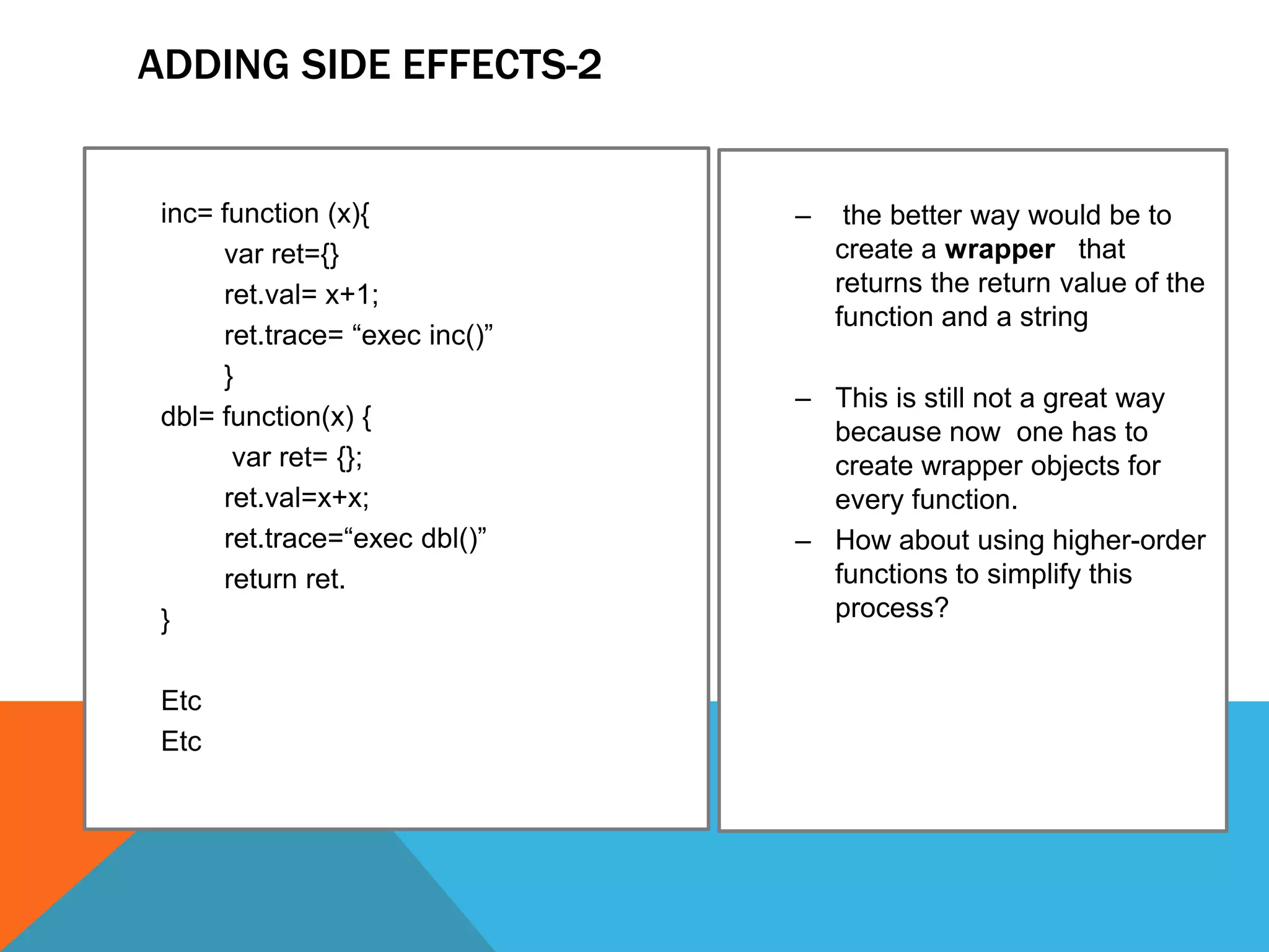 Function composition in Javascript | PPT