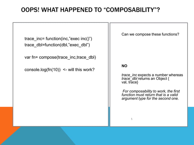 Function Composition In Javascript Ppt