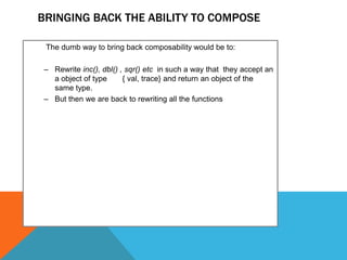 Function composition in Javascript | PPTX