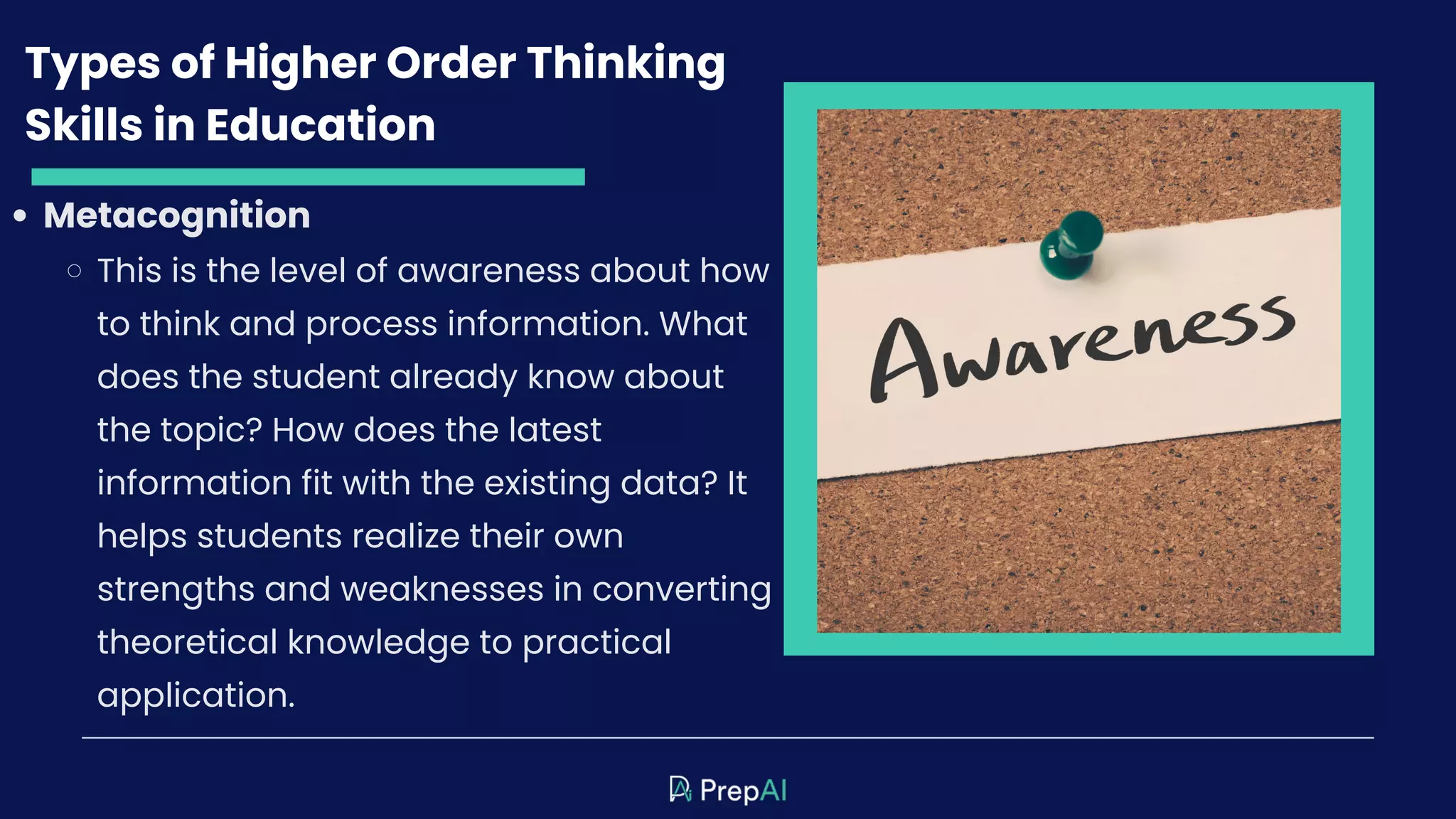 Higher Order Thinking Skills (HOTS) - By PrepAI | PPT