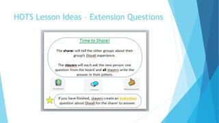 Higher order thinking skills presentation | PPTX