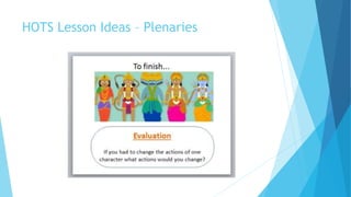 Higher order thinking skills presentation | PPTX