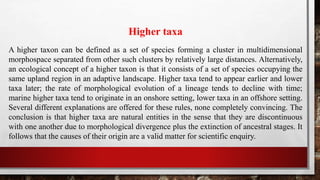 Higher taxa and higher category | PPTX