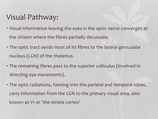 Higher visual dysfunction | PPTX