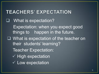 High expectation | PPT