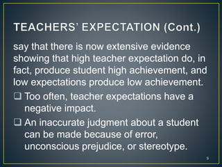 High expectation | PPT