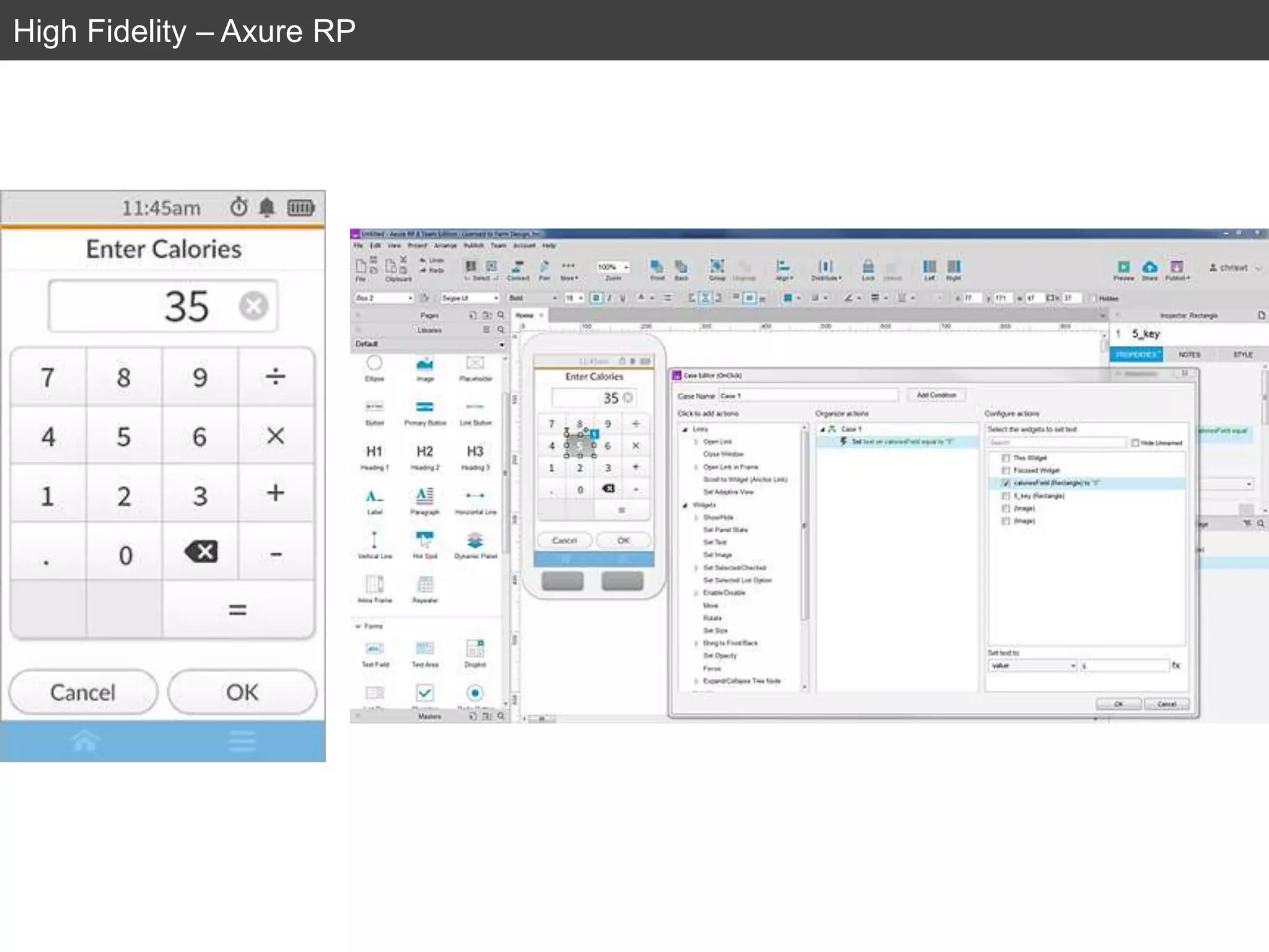 High fidelity prototyping | PPTX