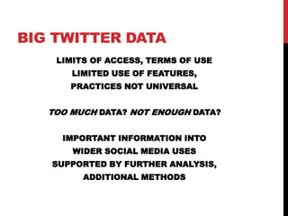 Big Data + Twitter | PDF | Internet | Computing