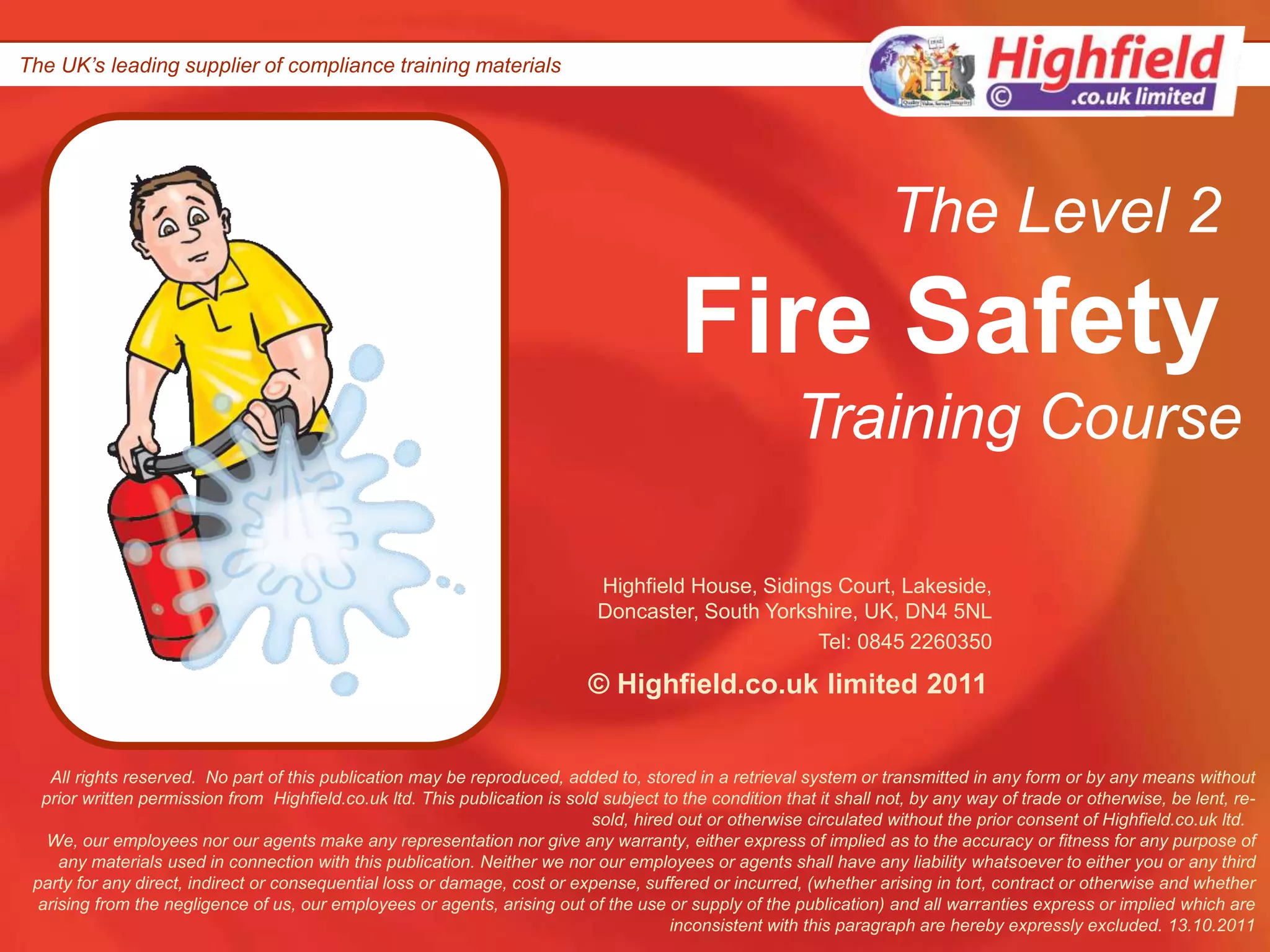 Highfield Training Presentation HABC Fire Safety Level 02.ppt