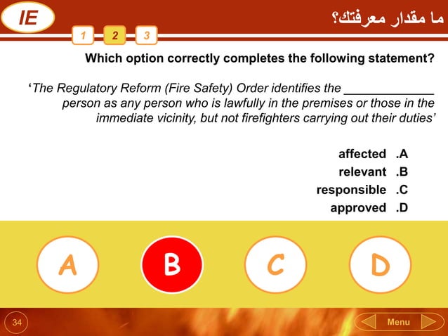 Highfield Training Presentation HABC Fire Safety Level 02.ppt