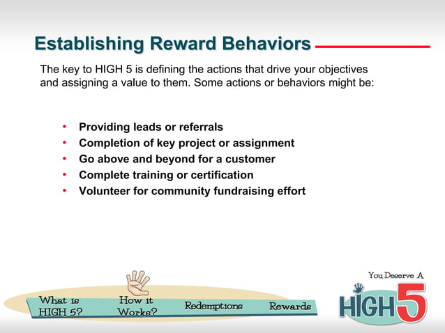 Newton's HIGH 5 Employee Recognition | PDF