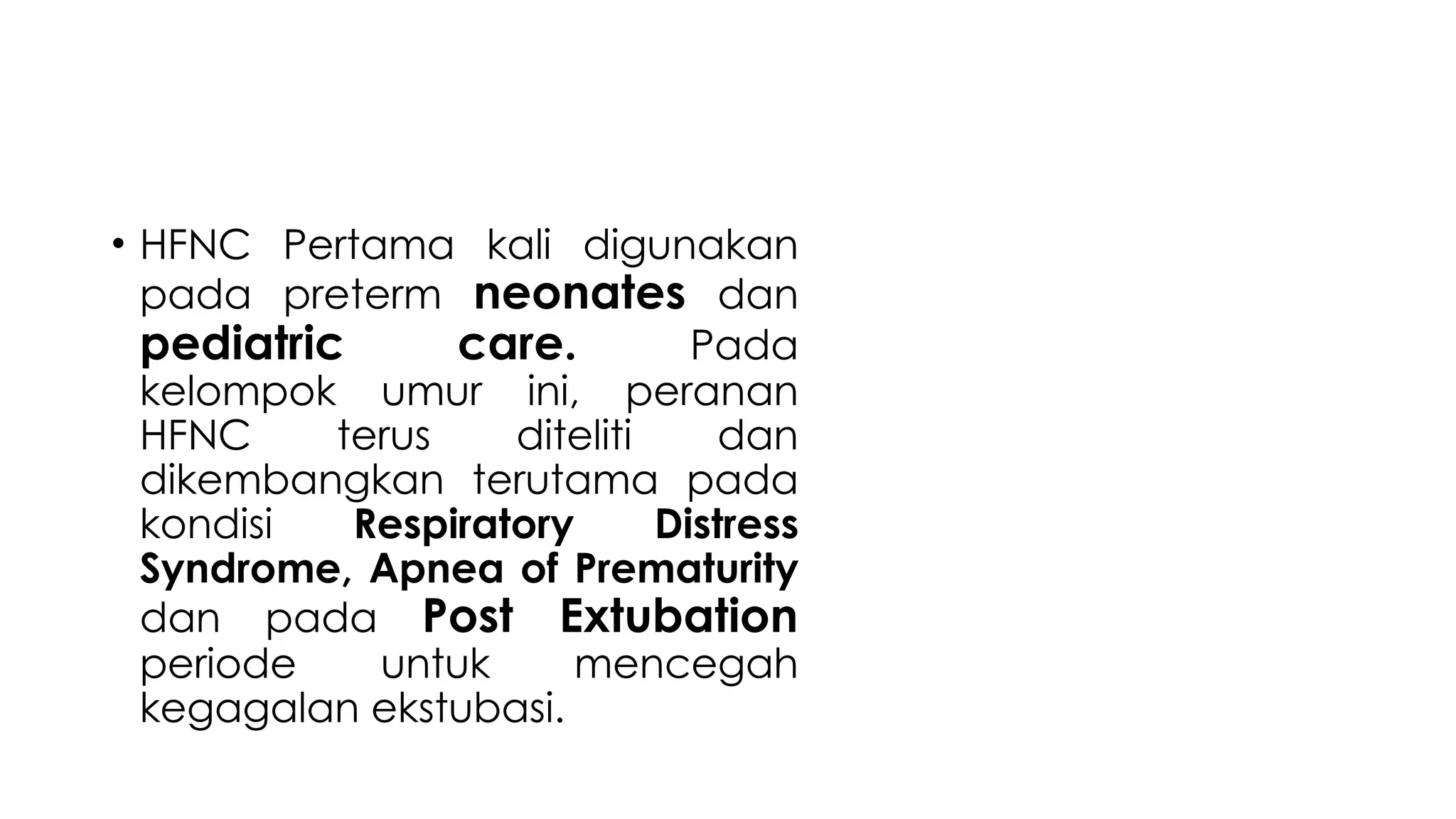 Materi PPT High Flow Nasal Cannula ( HFNC) | PPTX
