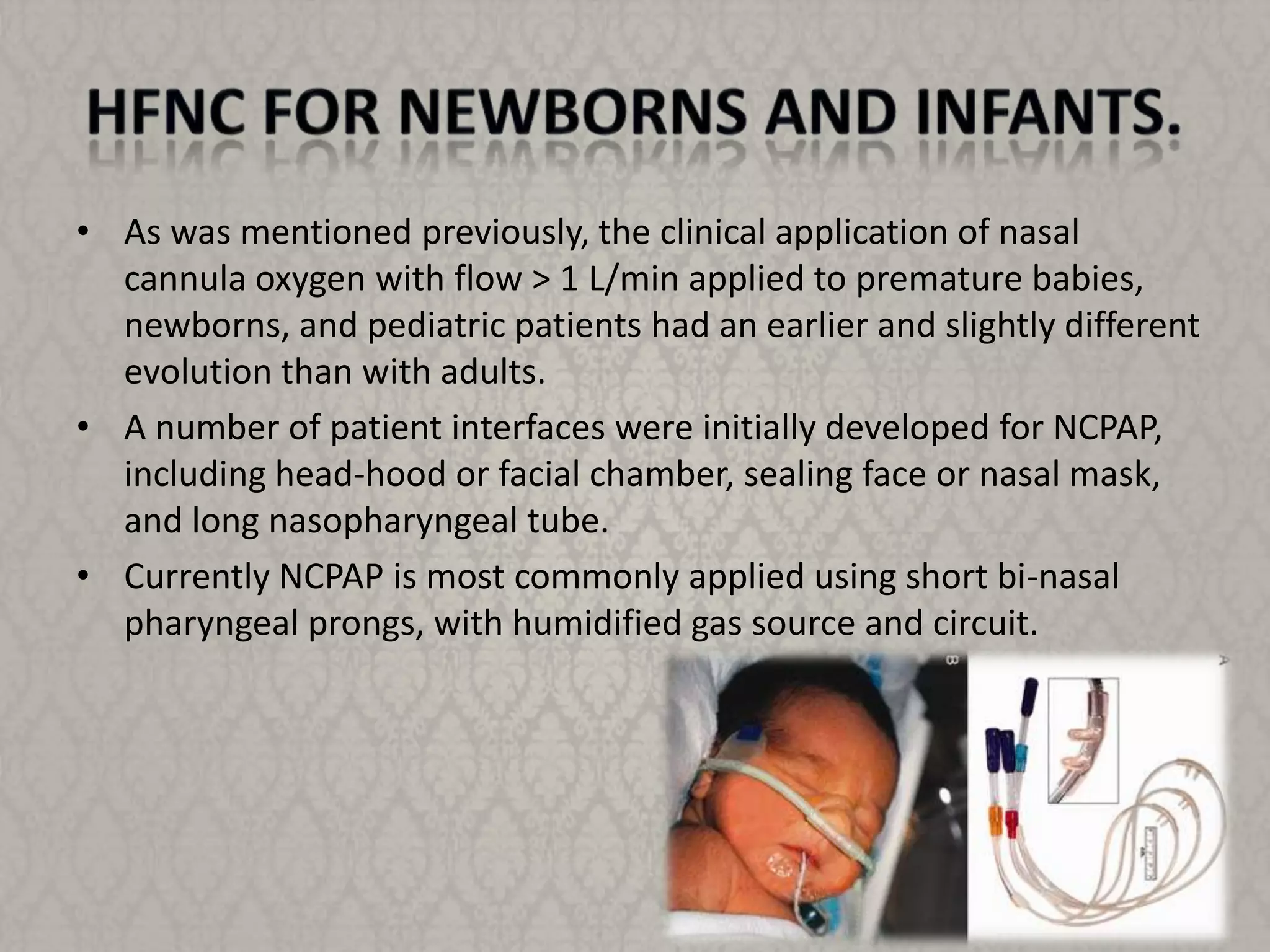 High flow nasal cannula (hfnc) by Tarfa Al-Sabhan | PPTX