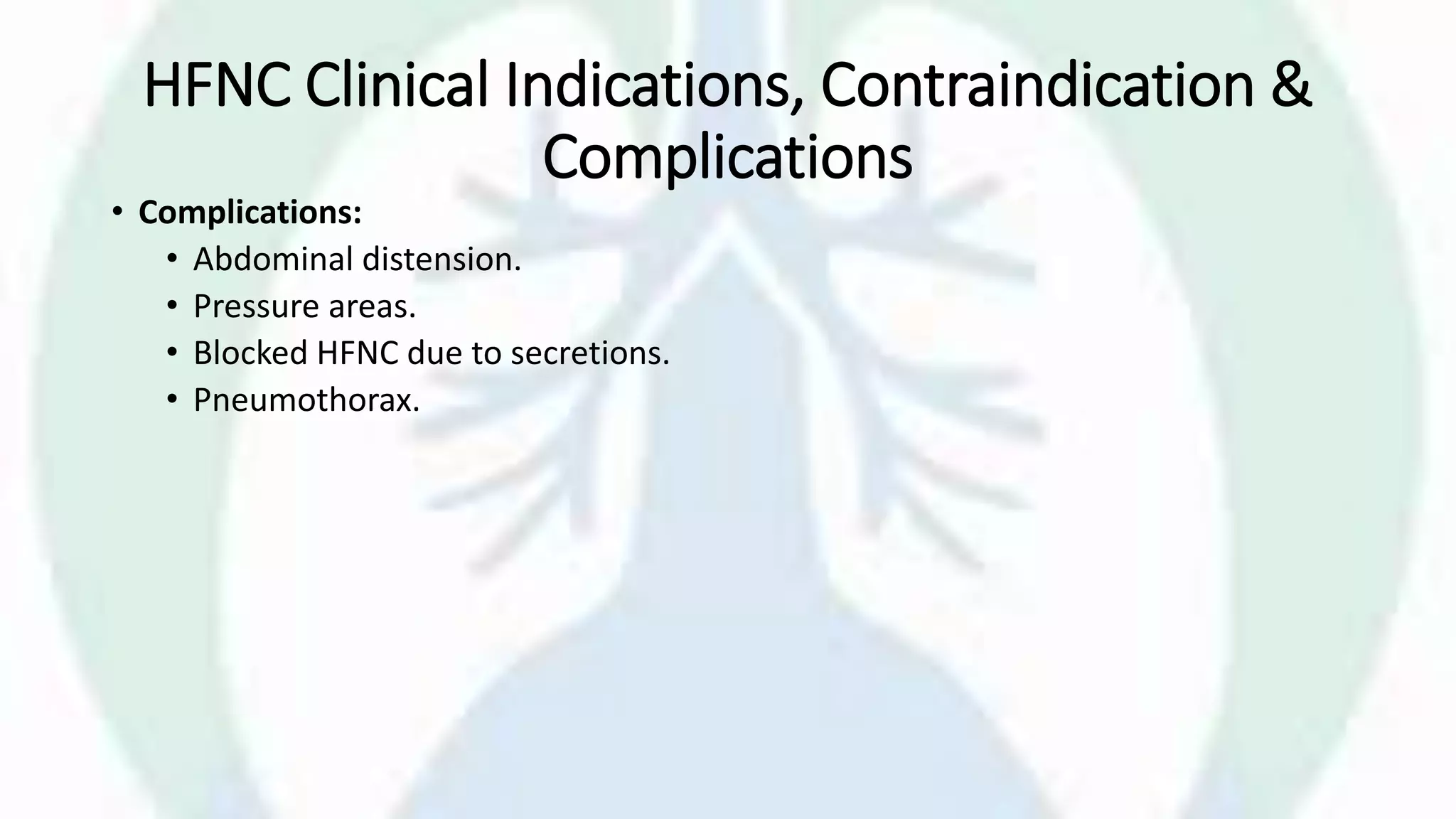 High flow nasal cannula (hfnc) linkden | PPTX