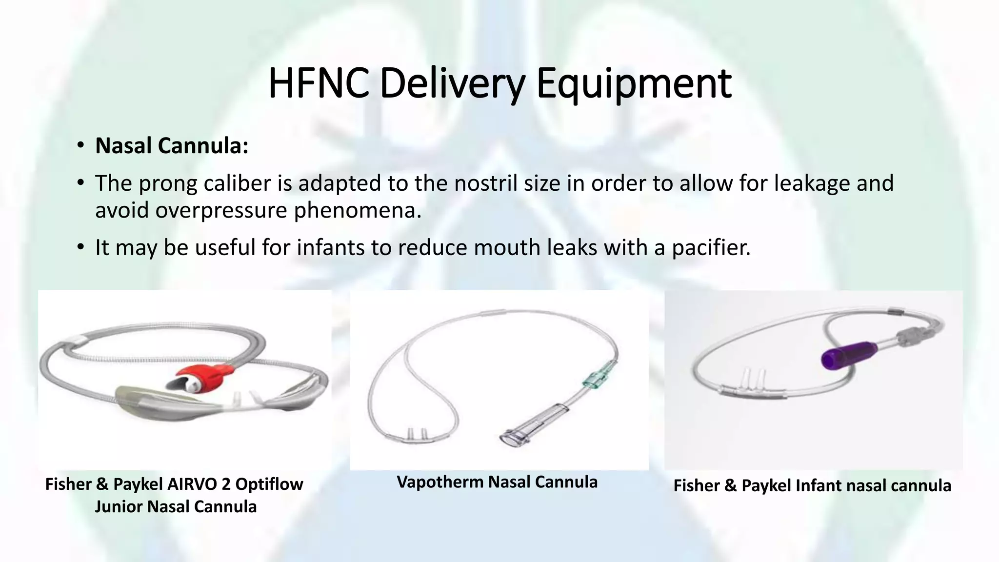 High flow nasal cannula (hfnc) linkden | PPTX
