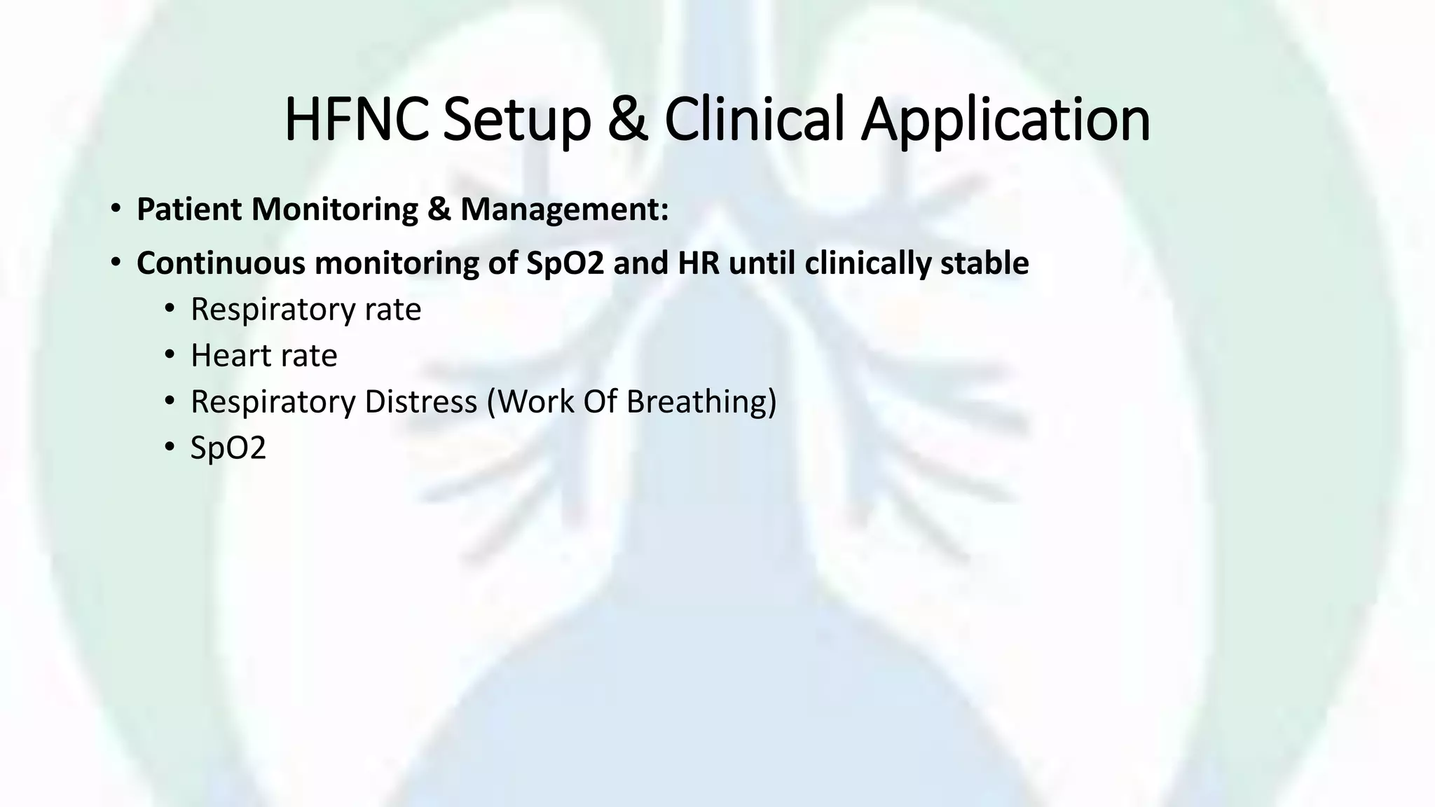 High flow nasal cannula (hfnc) linkden | PPTX