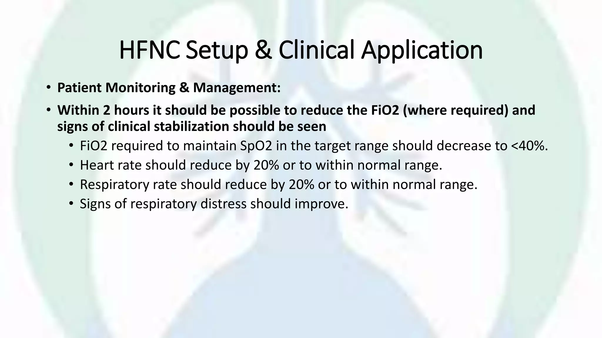 High flow nasal cannula (hfnc) linkden | PPTX