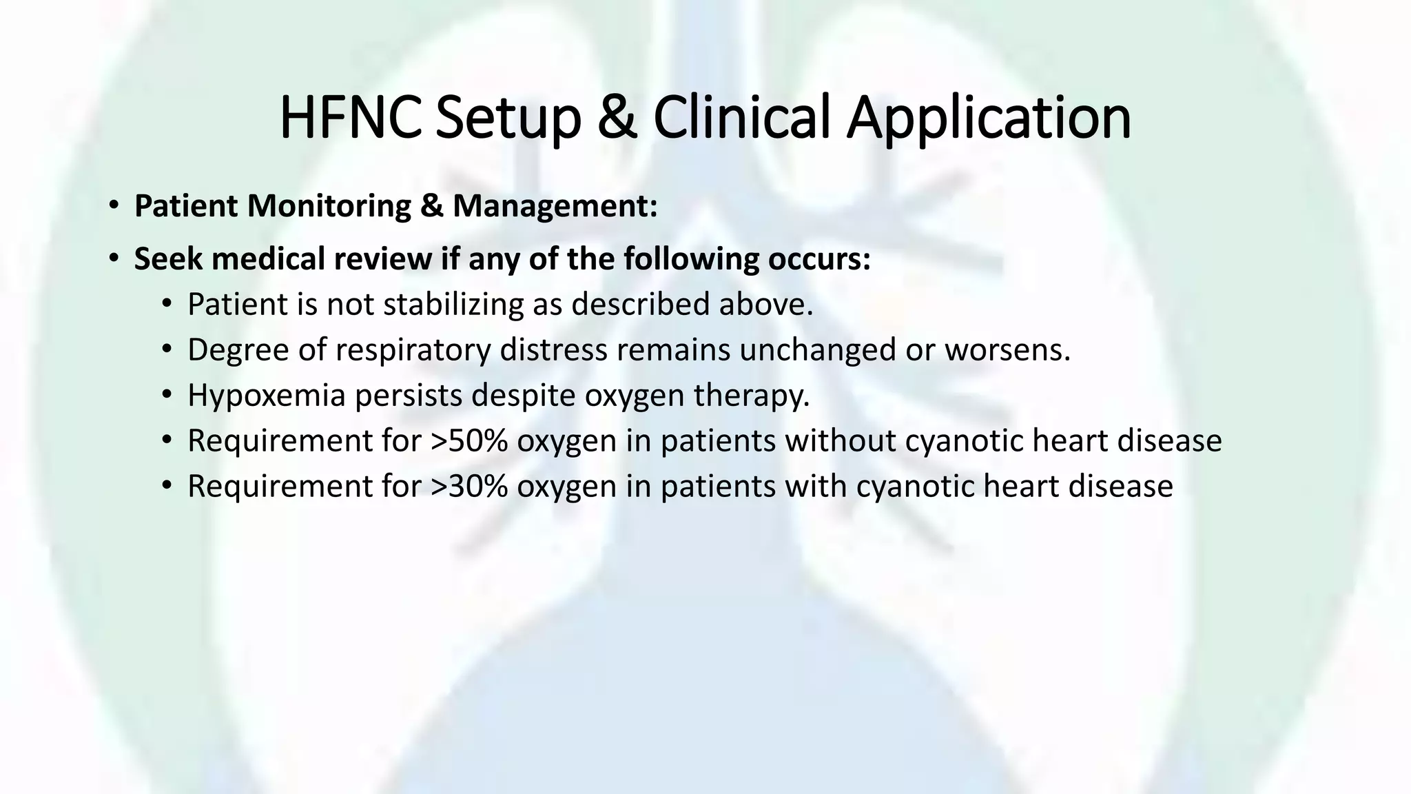 High flow nasal cannula (hfnc) linkden | PPTX