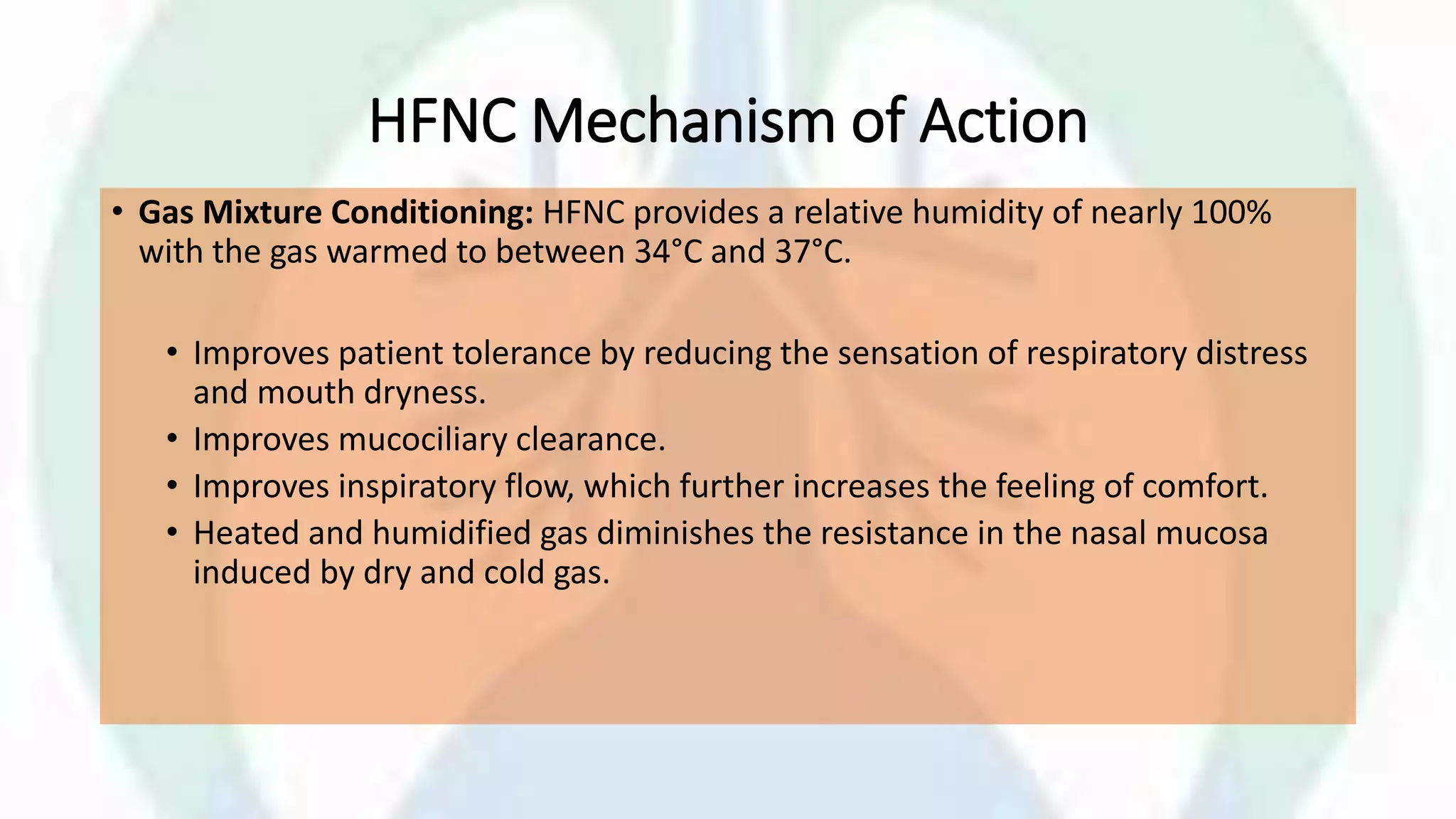 High flow nasal cannula (hfnc) linkden | PPTX