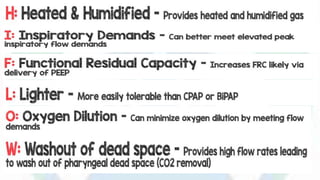 High flow nasal cannula (hfnc) linkden | PPTX